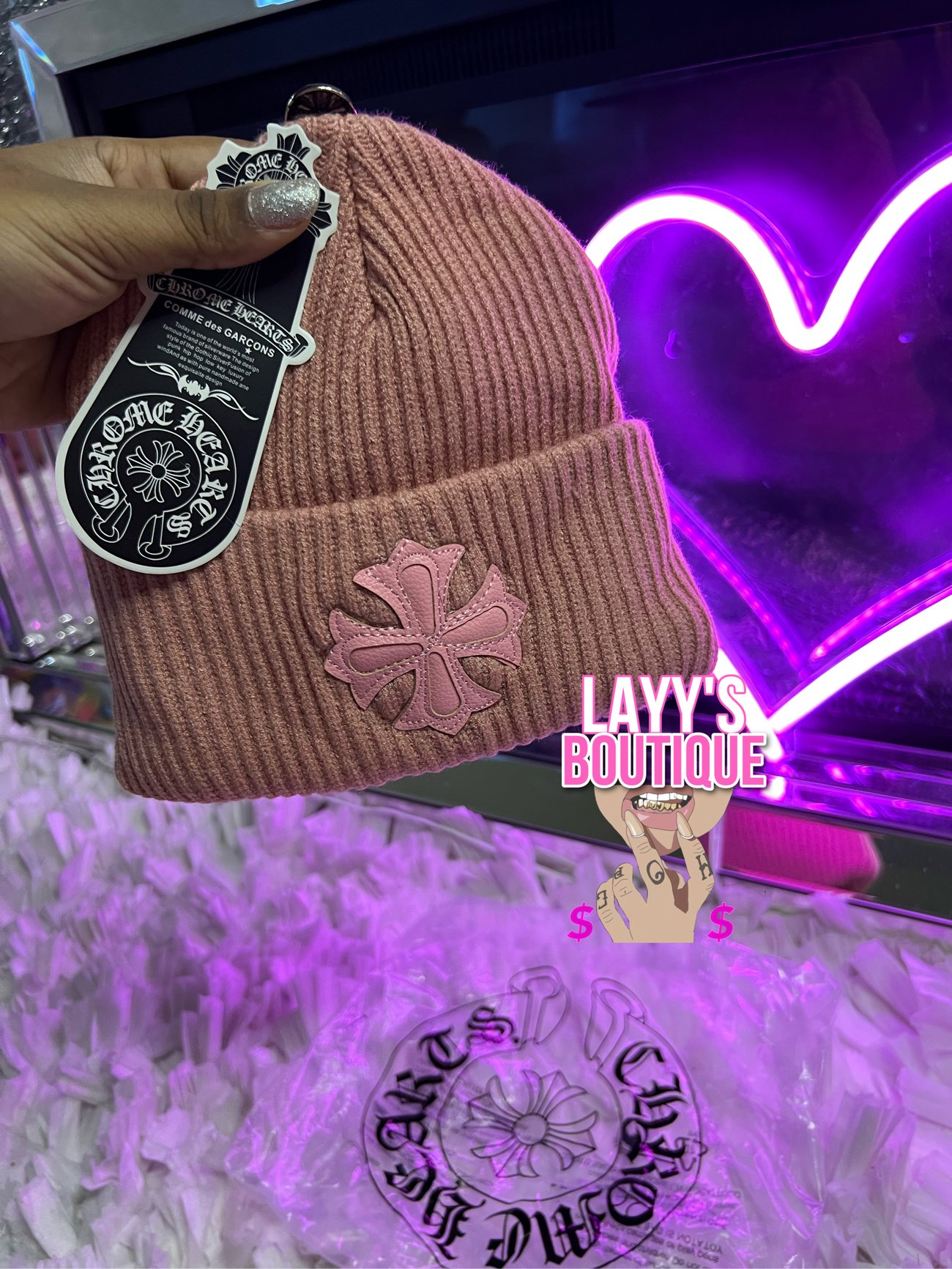 Chrome Heart Beanies | Layys Closet