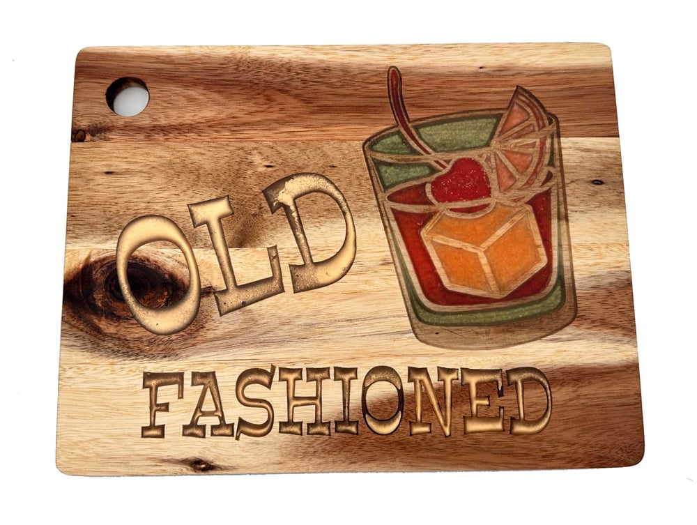 Old Fashioned Cocktail Board | The Hidden Tiki Studio