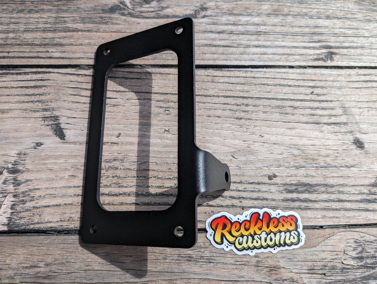 Low Mounted License Plate Bracket | Reckless Customs