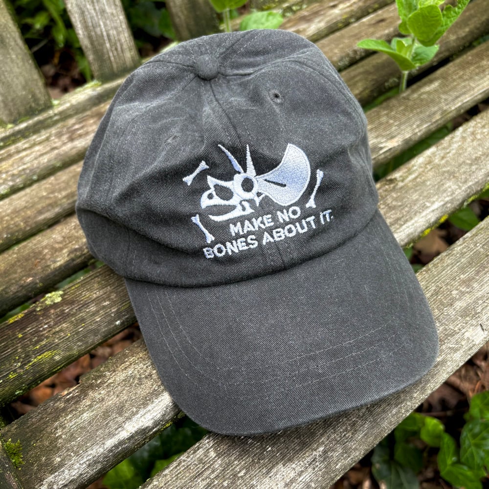 “Make No Bones About It” Embroidered Cap | Microbiome Arts