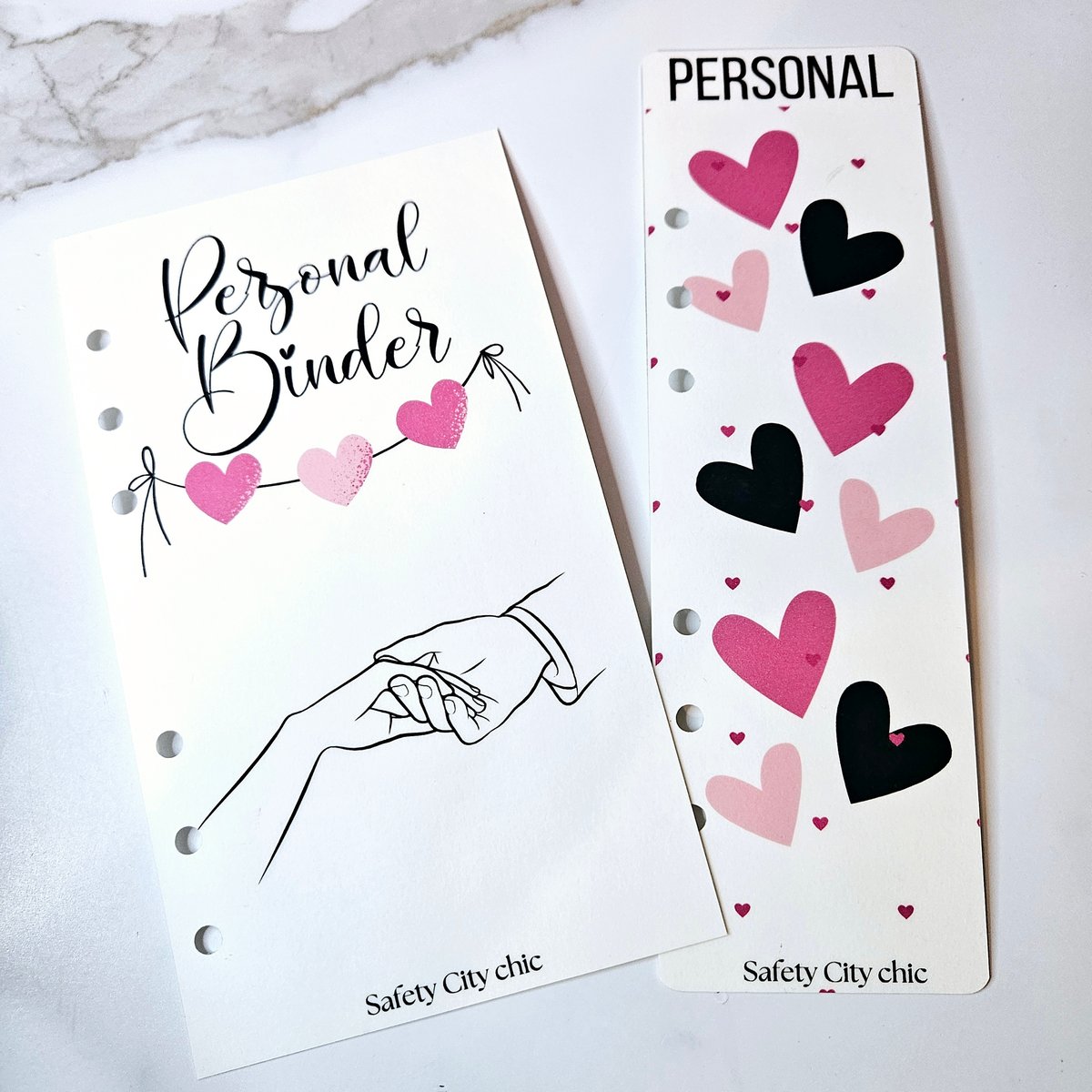 The love Story Dashboard & binder bookmark | Safety City Chic