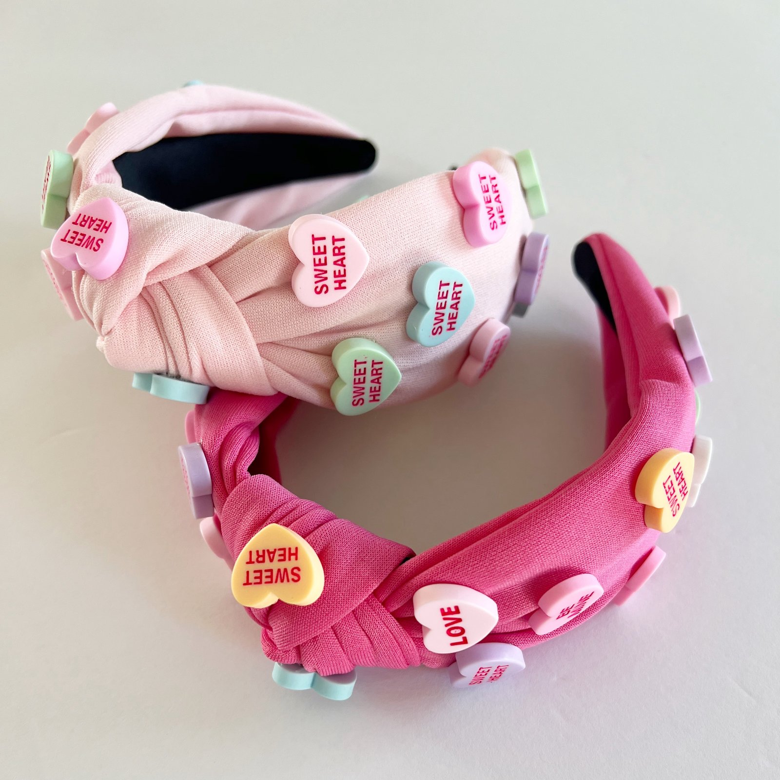 the daydream republic — Pastel Conversation Heart Headband