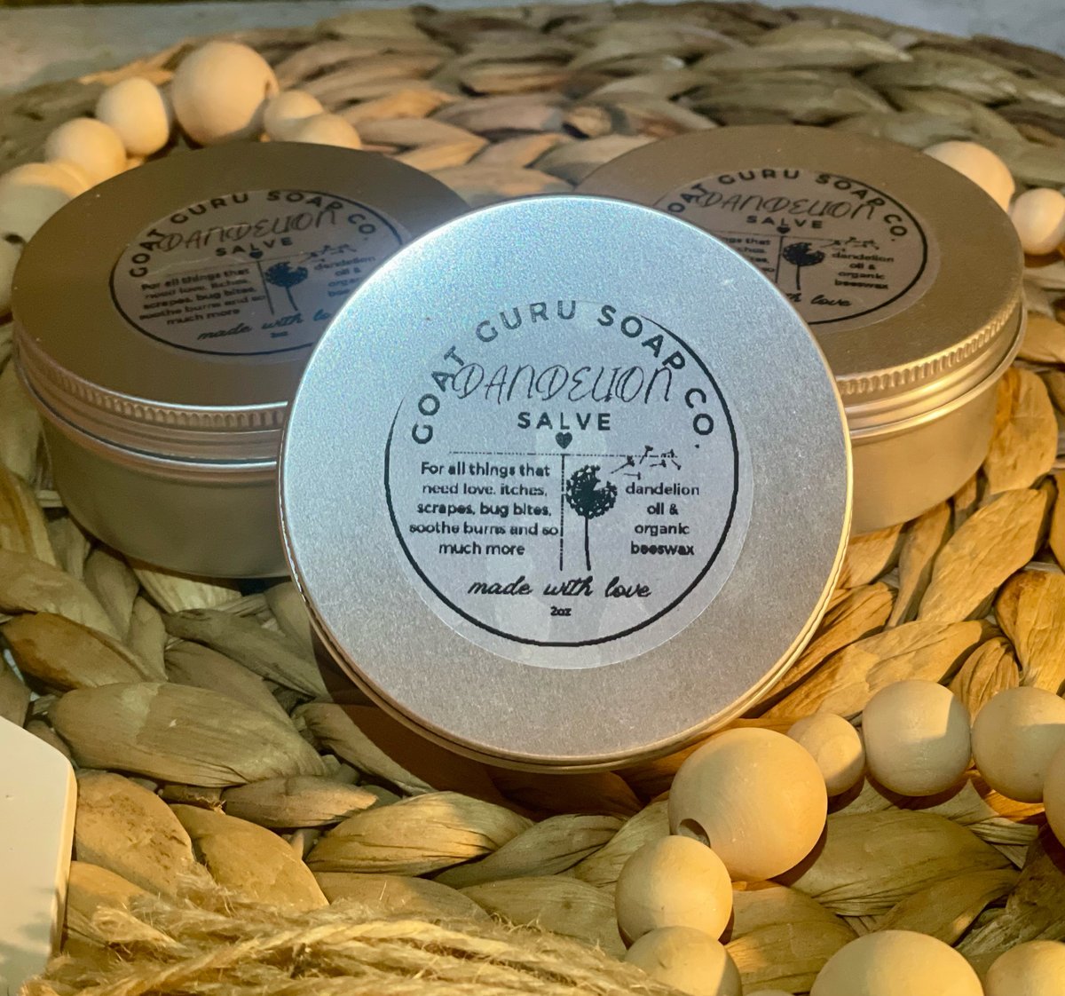 Dandelion Salve | Goat Guru Soap Co