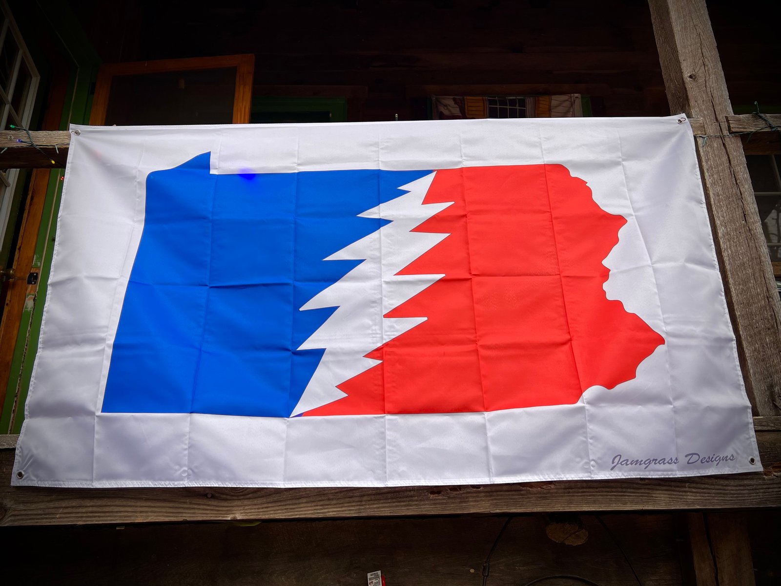 FULL SIZE PA BOLT FLAG | Jamgrass Designs
