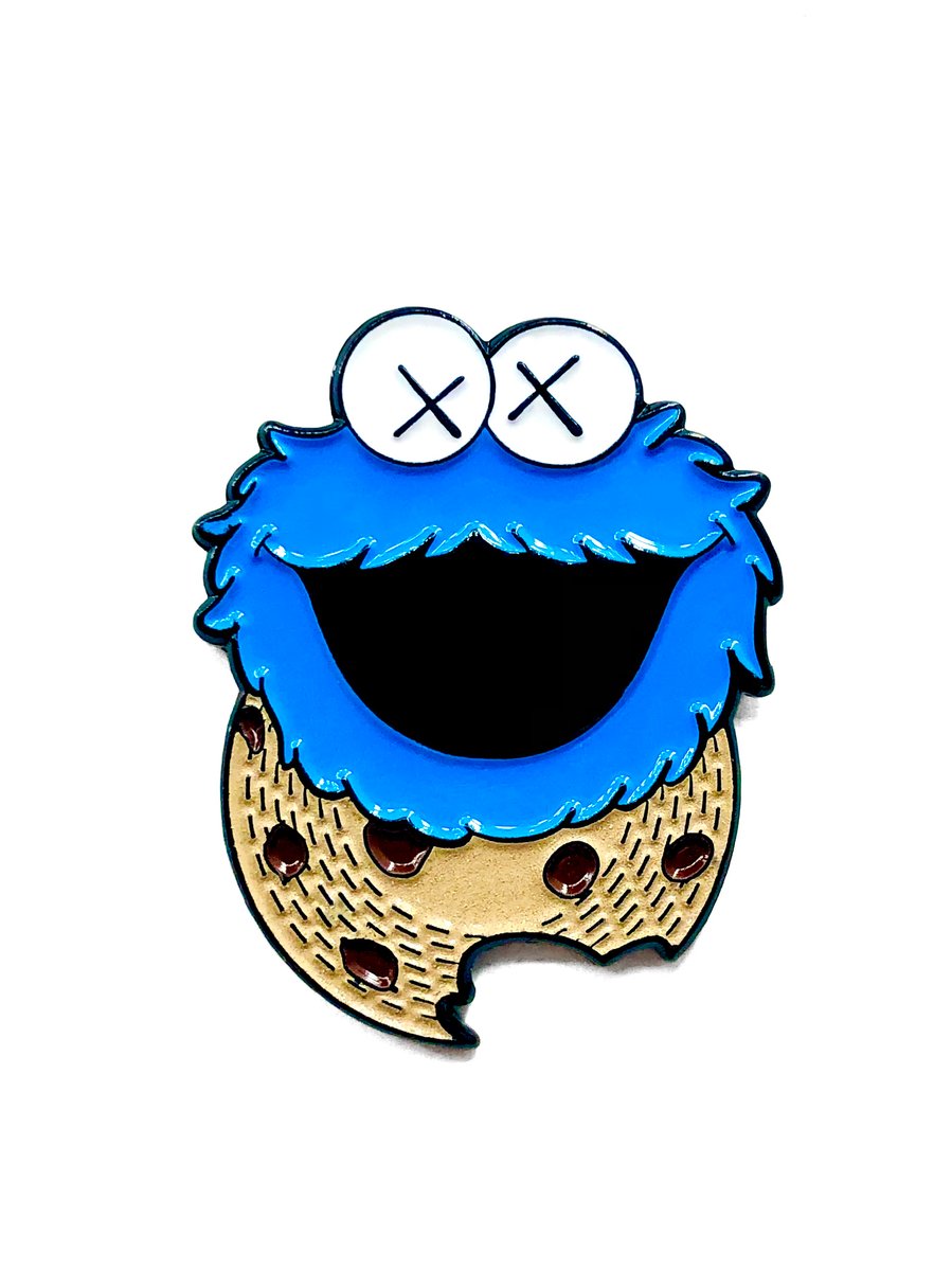 “Cookie Monster”- Pin (GITD) | Mjbhpr