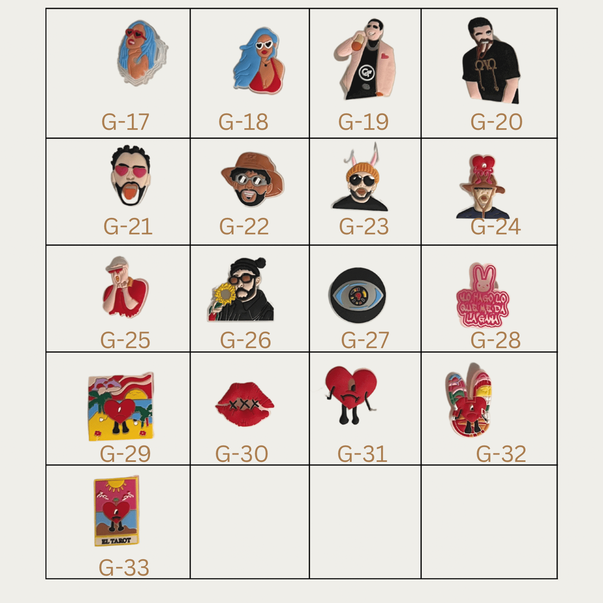 Artist Glow Charms | Stylin' Charms