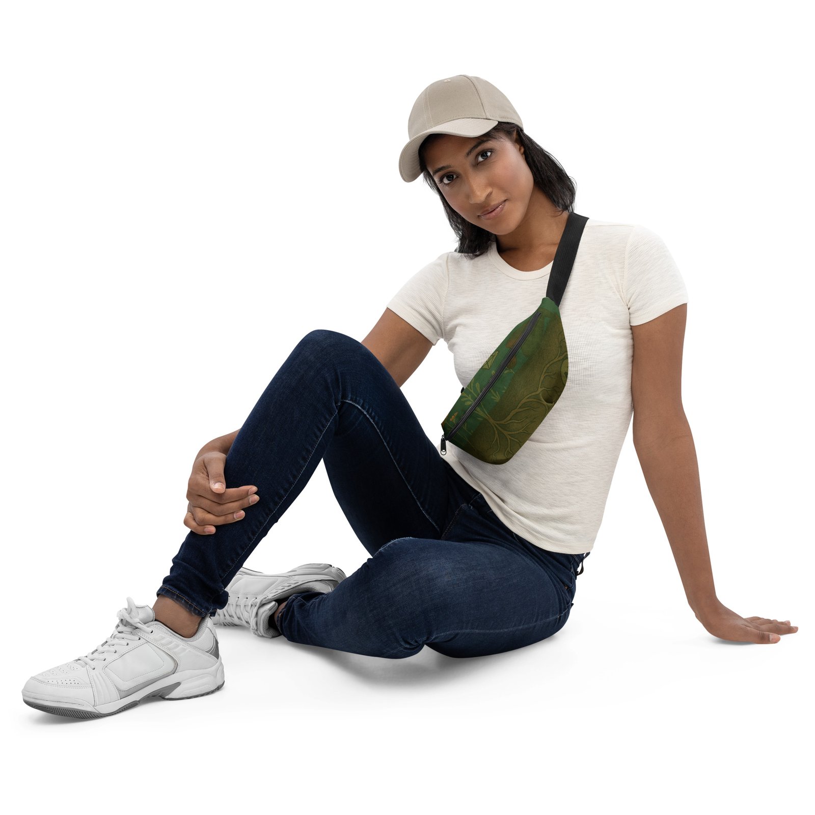 Hood Rich Earth Work Fanny Pack – Forest Green Edition | Sage & Steward