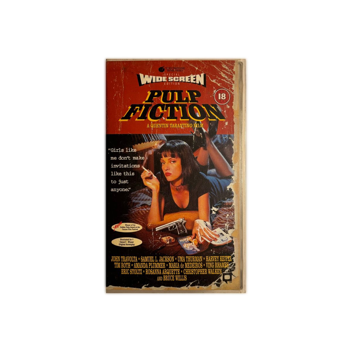 Pulp Fiction VHS + Promo Matchbook | Wolf Tapes
