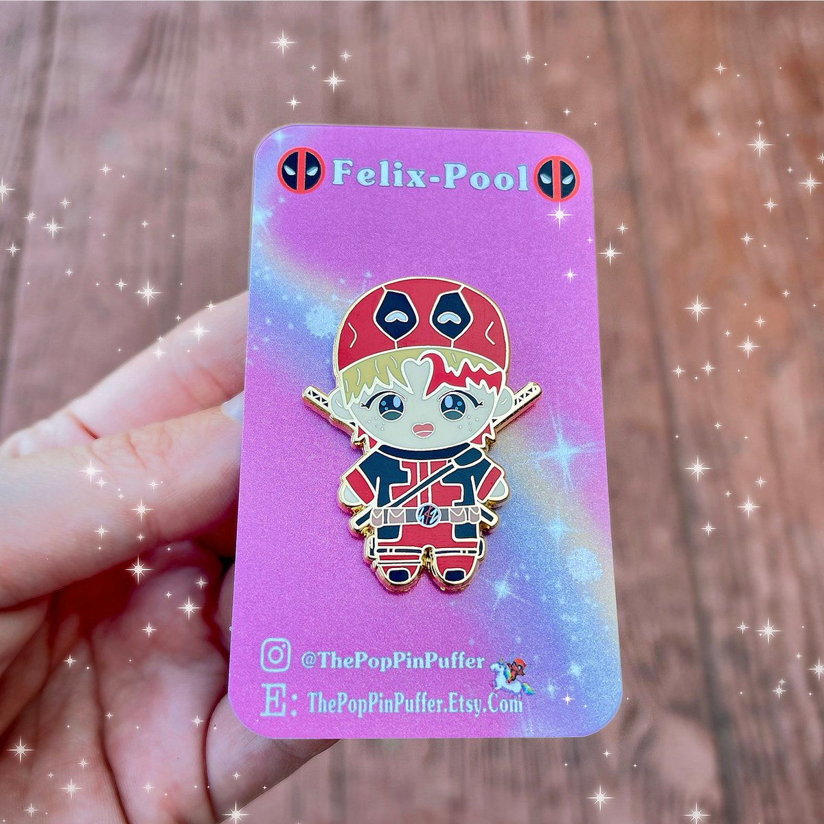 Felix-Pool Pin | The PopPin Puffer