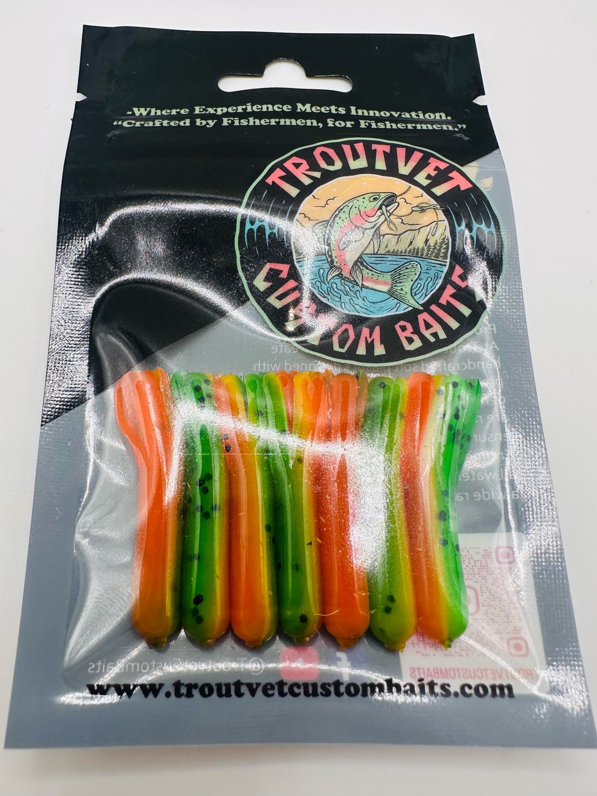 Fire Tiger Mini Jig 7 pcs | Troutvet Custom Baits