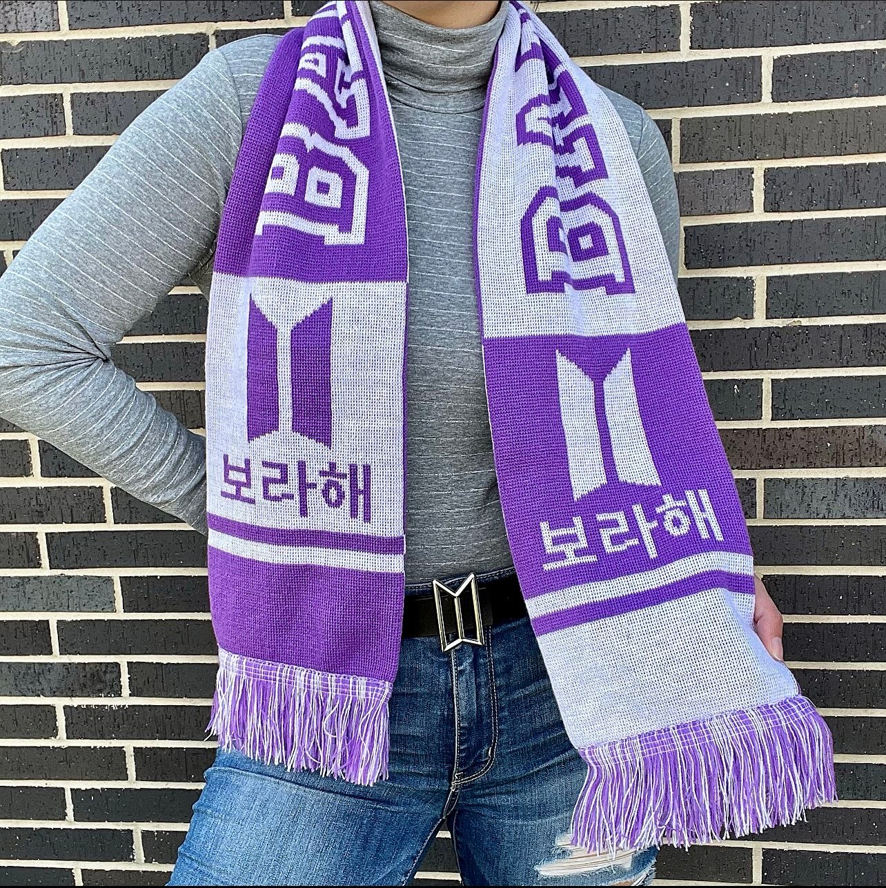 BANGTAN {BTS} SCARF | The PopPin Puffer