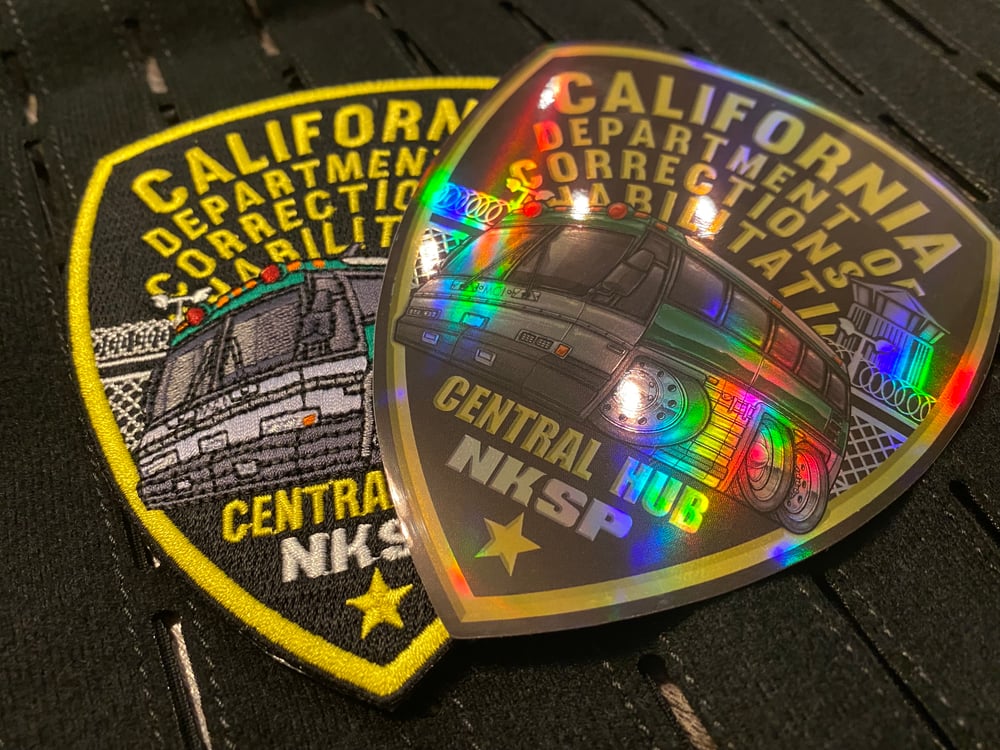 CDCR Prison Bus Transportation Patch (Central Hub) | Tactical Tommy