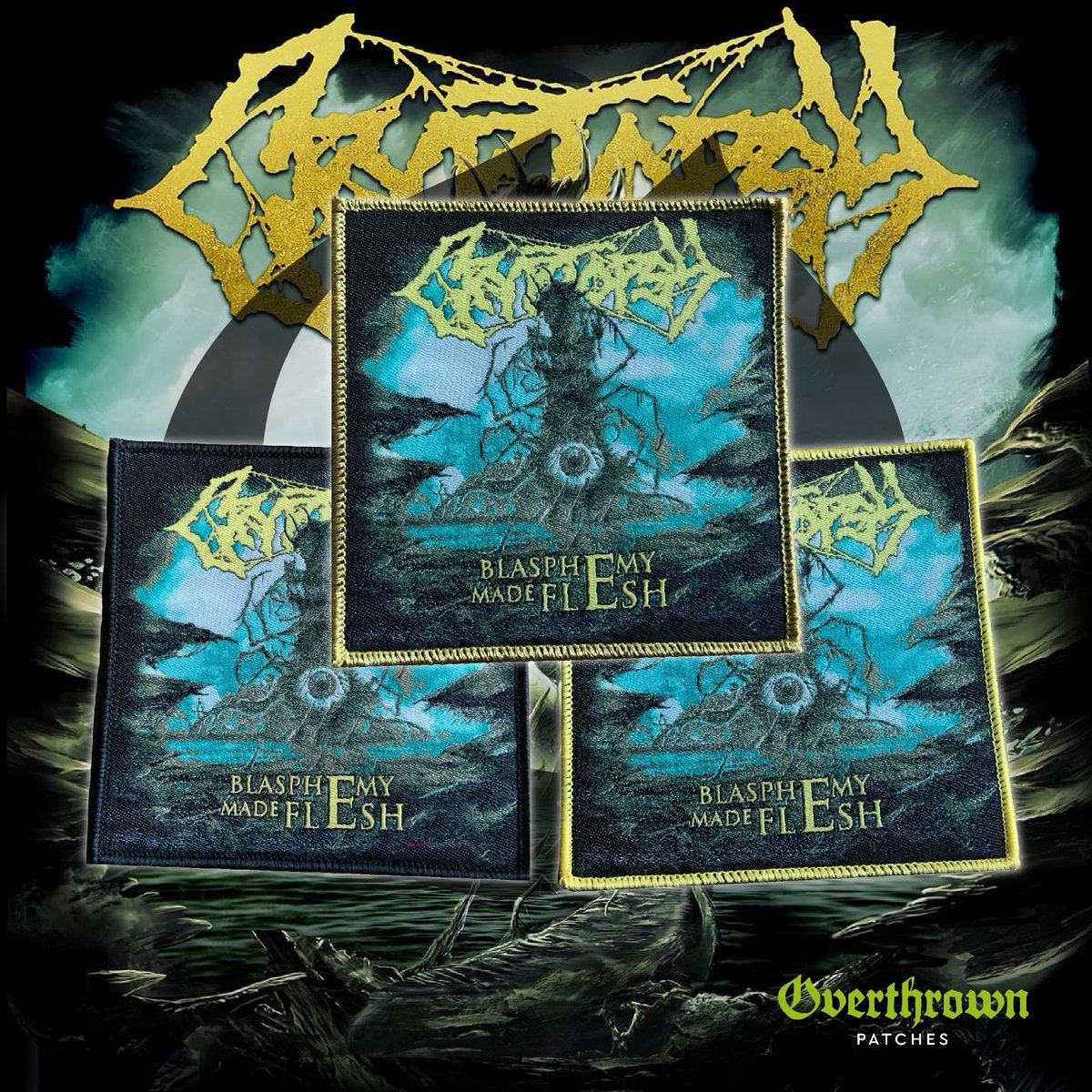 Cryptopsy BMF 30 years | Overthrown Patches