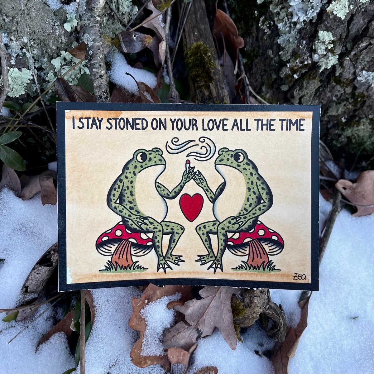 “Stoned” Print | Art by Zea Jadyn