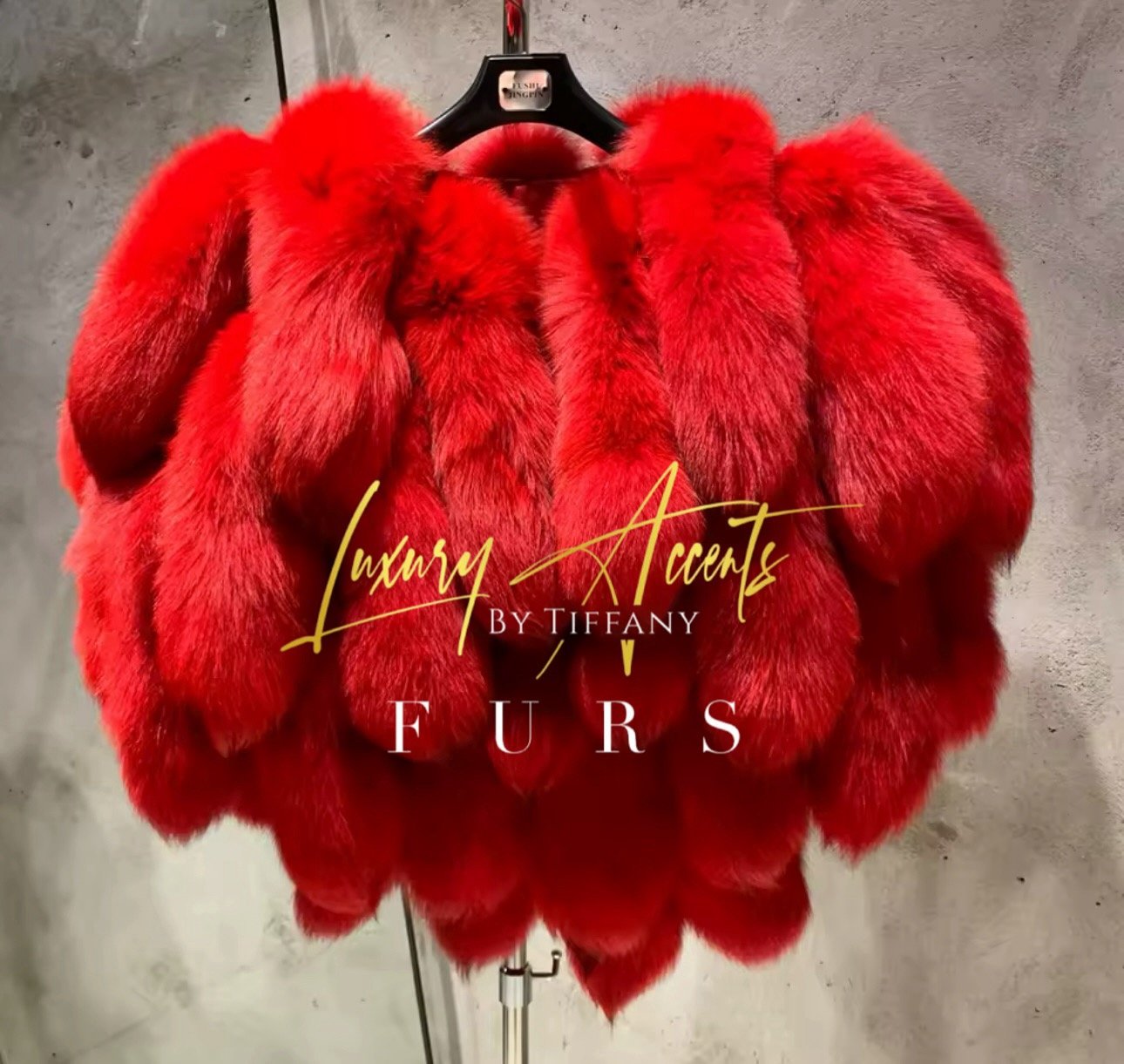 BIG FOX FUR SHAWL | Luxury Accents Furs