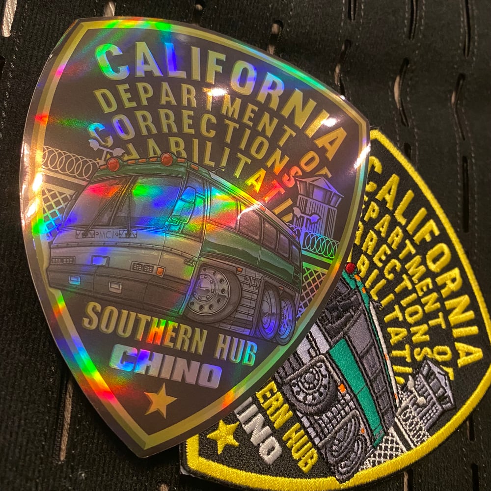 CDCR Prison Bus Transportation Patch (Southern Hub) | Tactical Tommy