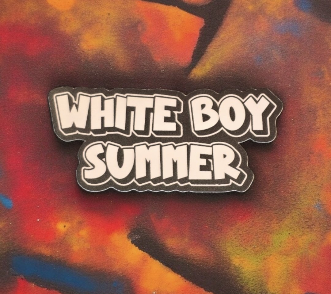 399. White Boy Summer Sticker | Gun Slaps