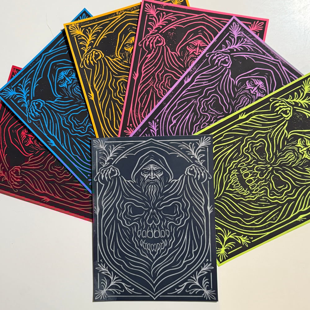 Linocut Prints | Rad Bad Stitch