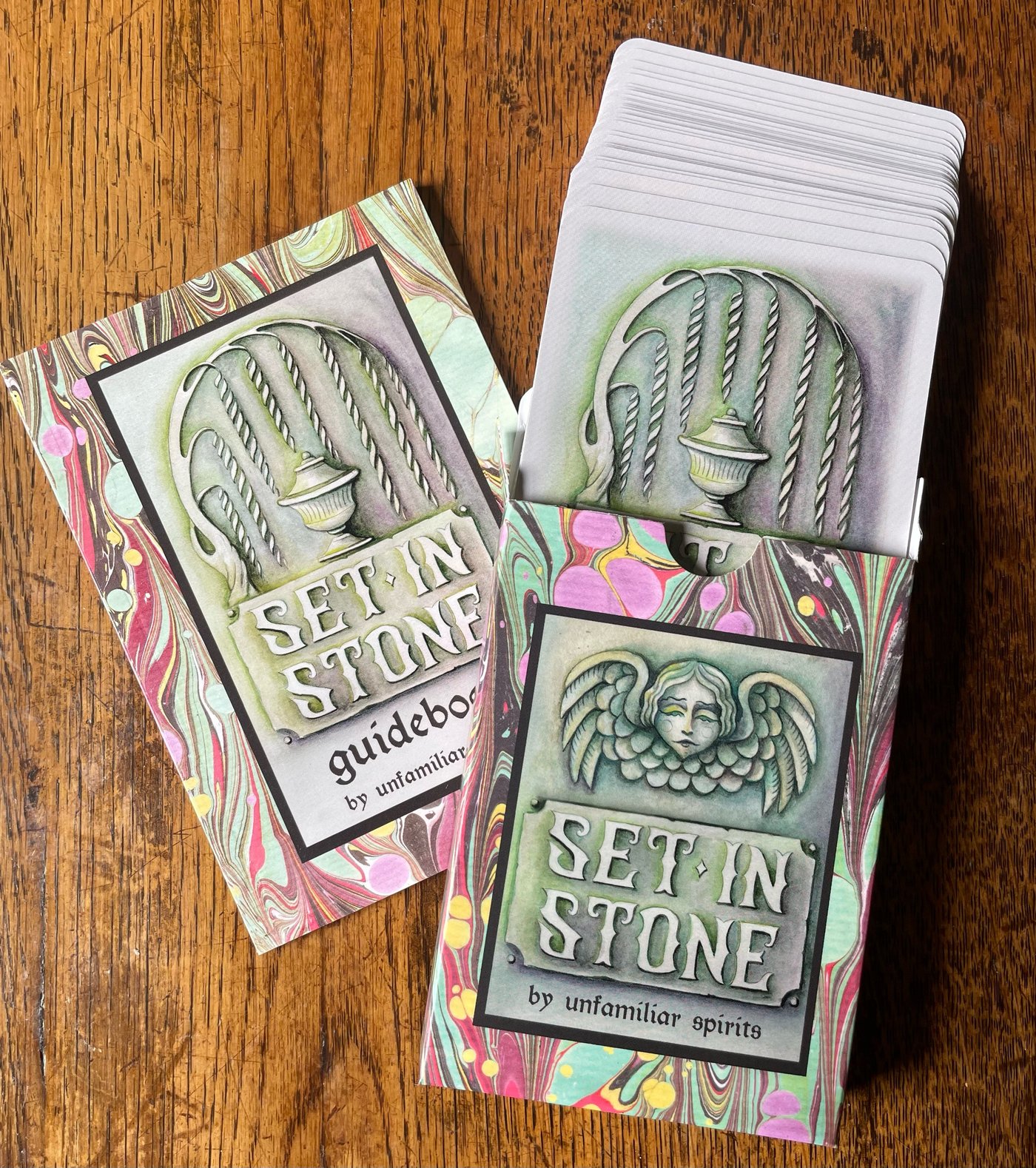 Set in stone oracle deck | unfamiliar spirits