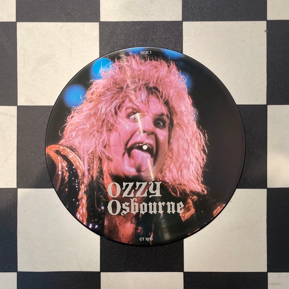 Ozzy Osbourne 12” limited edition picture disc | hellriderecordsbtn