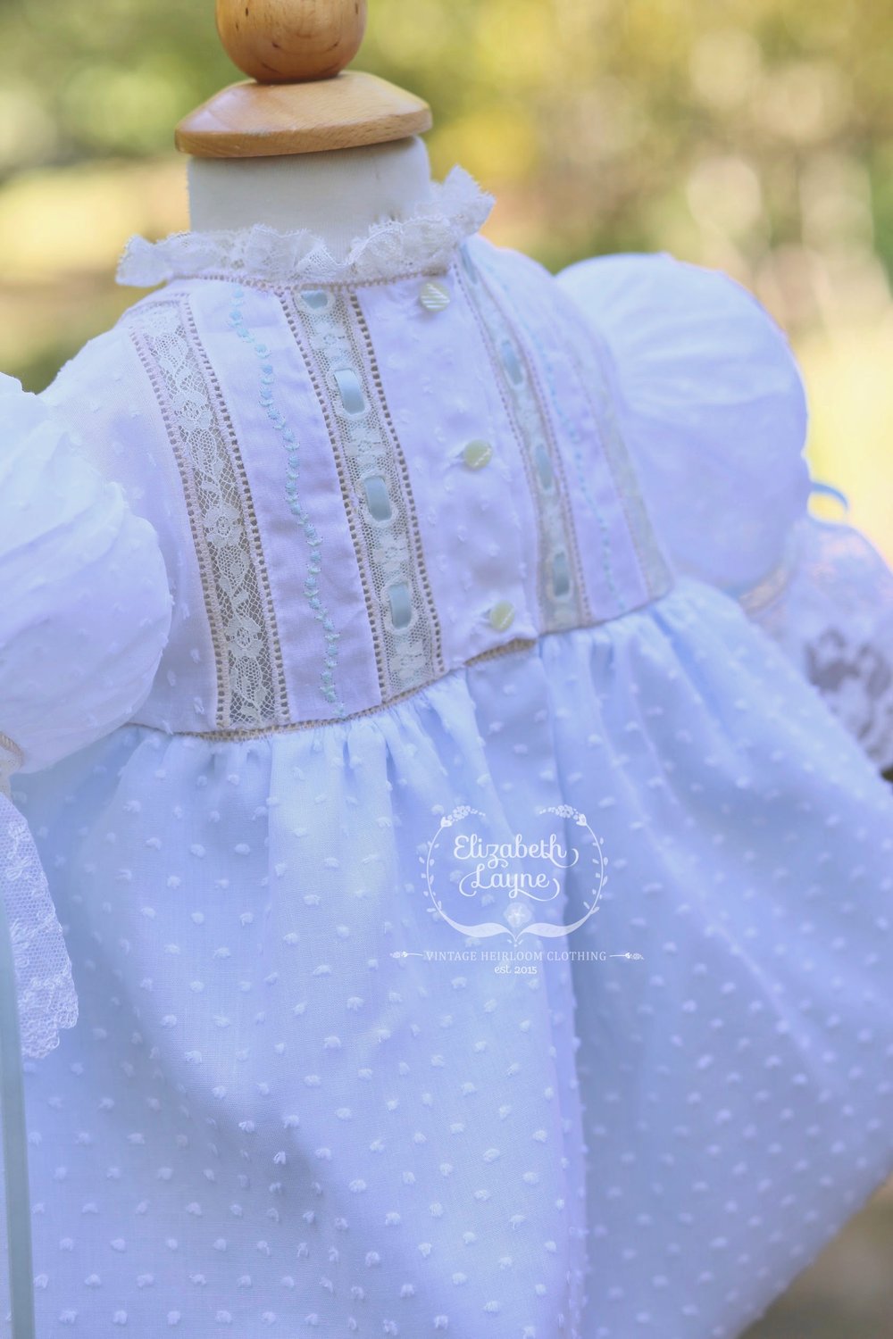 Scarlett Swiss Dot Bubble | Elizabeth Layne Heirloom