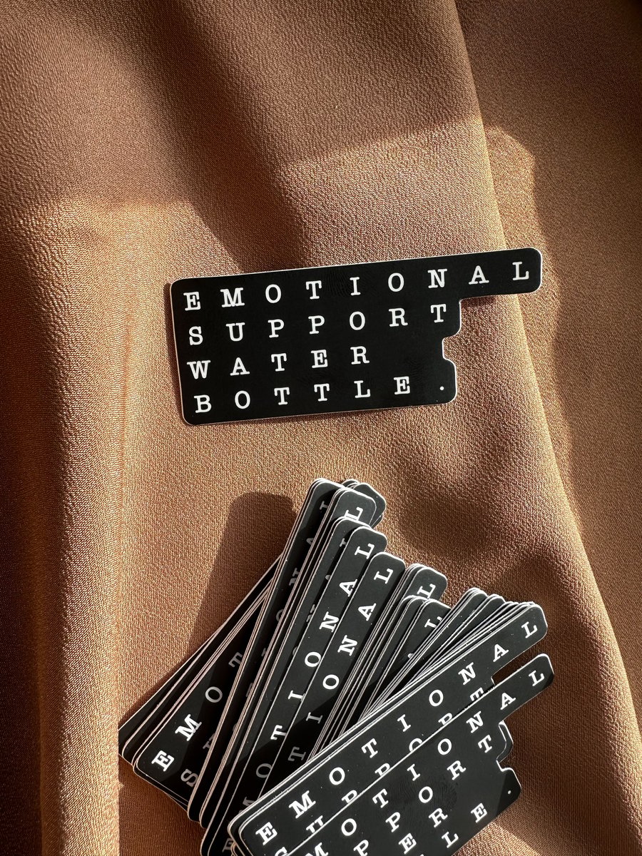 Emotional Support Sticker | Wrade.co