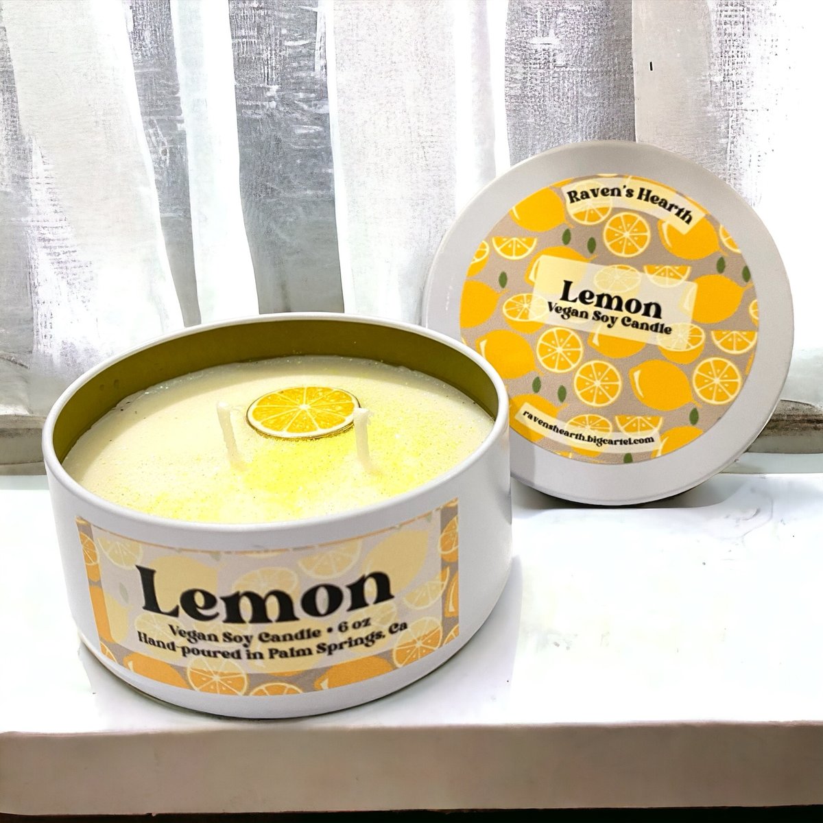 Lemon Candle | Raven's Hearth