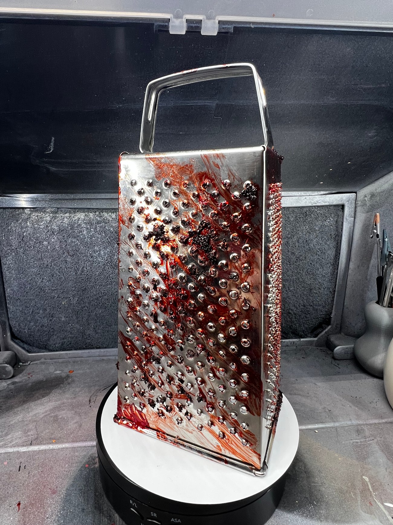 Pre Order Evil Dead Rise Chesse Grater Prop Amp3d Printing And More
