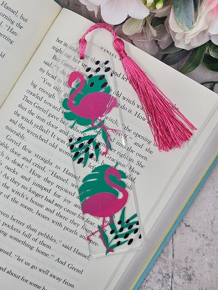 Flamingo Acrylic Bookmark | Craft Cut