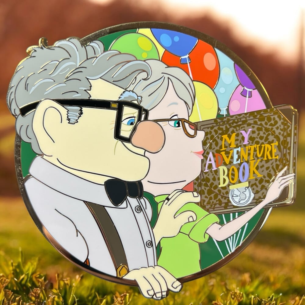 IN-STOCK - Together - Carl & Ellie (older) | Da'Vinci Fantasy Pins