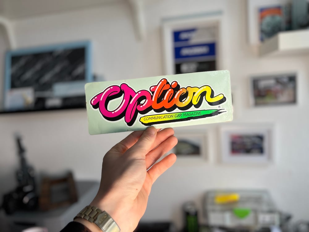 OPTION Car Magazine - white | UNINTERESTED