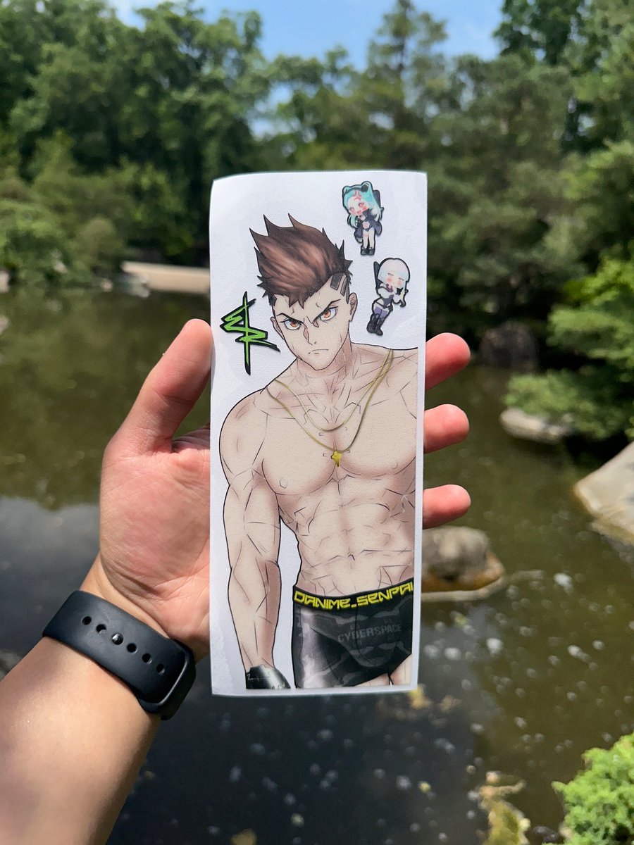 Cyber David fight ver. 💪🏻 | danimesenpai