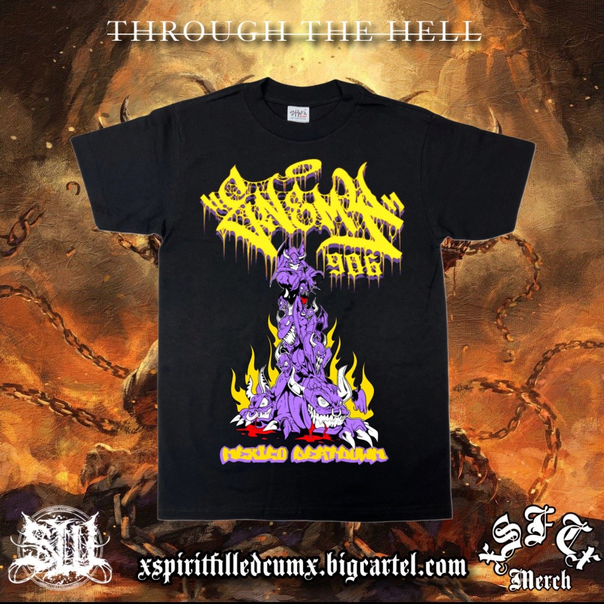 ENEMY 906 - THROUGH THE HELL t-shirt | xSFCx Merch