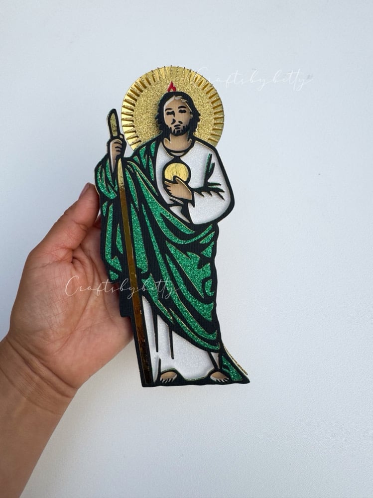 SAN JUDAS TADEO FULL BODY SVG/ ARCHIVO DIGITAL | Crafts By Betty