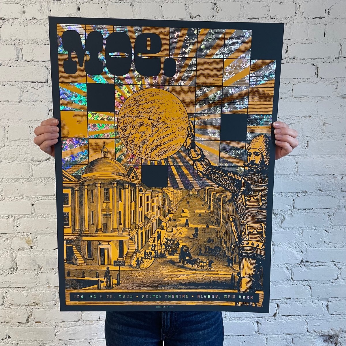 Moe. Albany, NY, Kaboom Foil | Subject Matter Studio