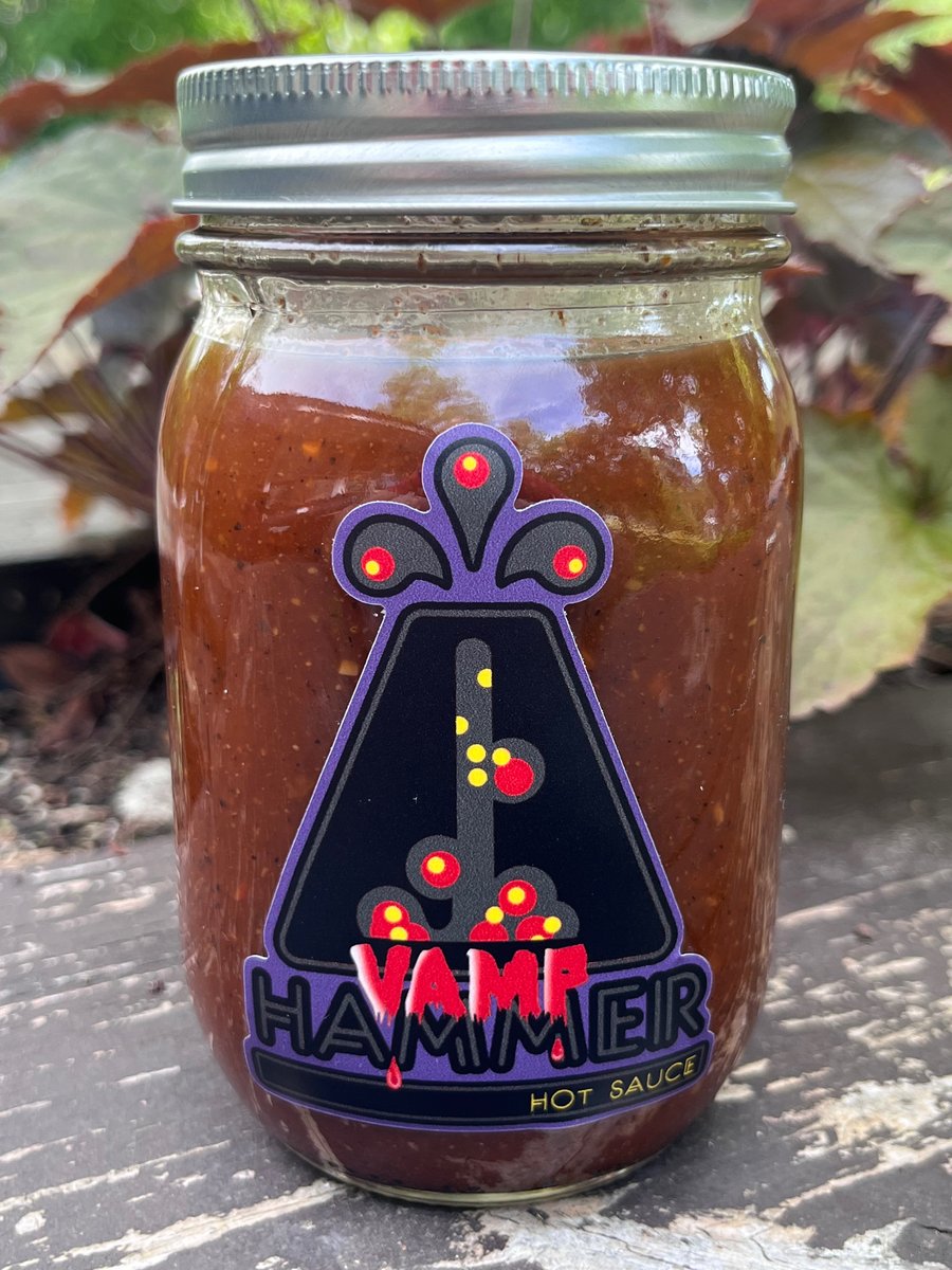 Vamp Hammer mini jars | Snailtrail Screenprinting