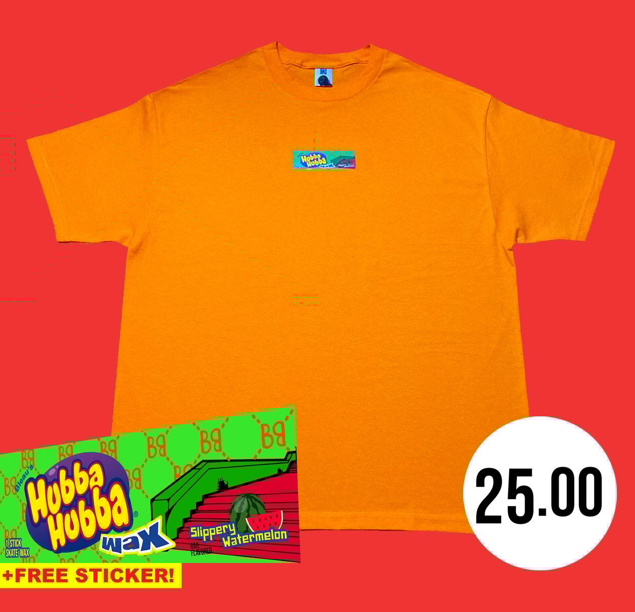 Hubba Hubba Skate Wax Tee | Bleau's World
