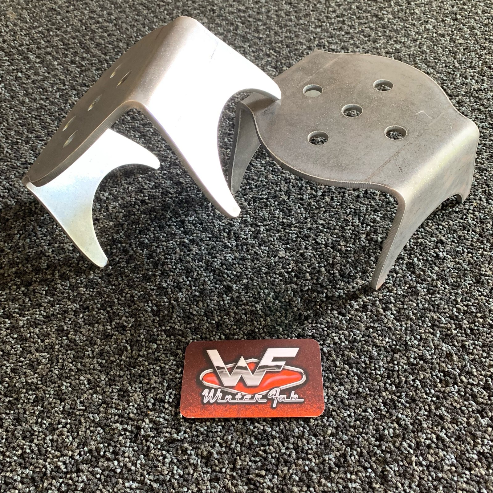 Universal Rear Bag Over Axle Lower Brackets | Winter Fab Online