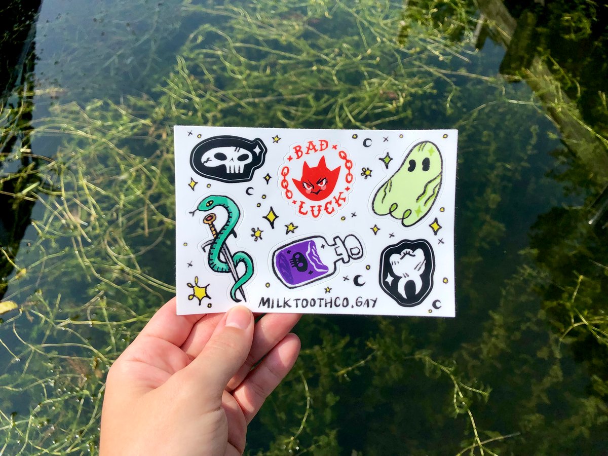 STICKER SHEET 4x6” | milktooth co
