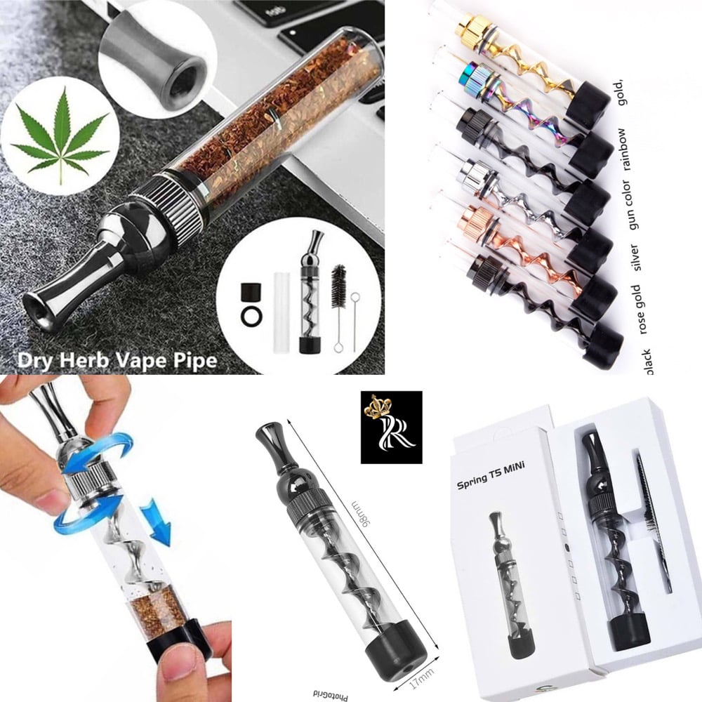 360 Spiral twisting glass blunt pipe | Royalty Collection Inc