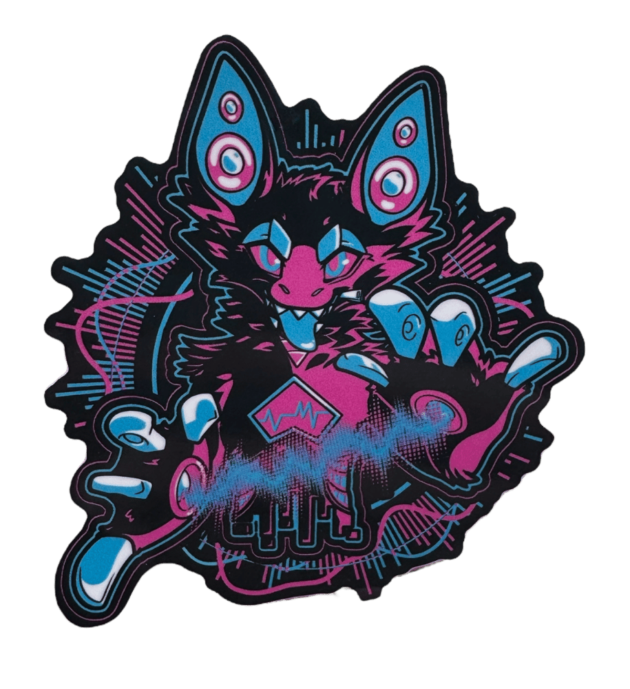 Ampwave Sticker | CorgiBeans