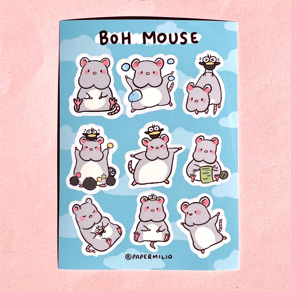 Flying Boh Mouse | Papermilio