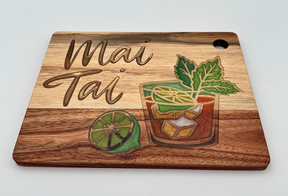 Mai Tai Cocktail Board | The Hidden Tiki Studio