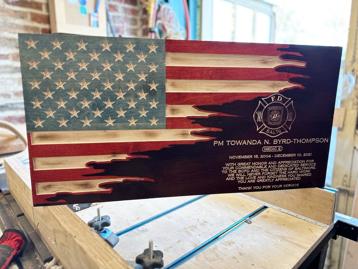 Fire Flag | MADE Woodworks