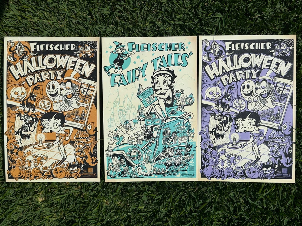 Fleischer Cartoons Posters | Rockin Pins
