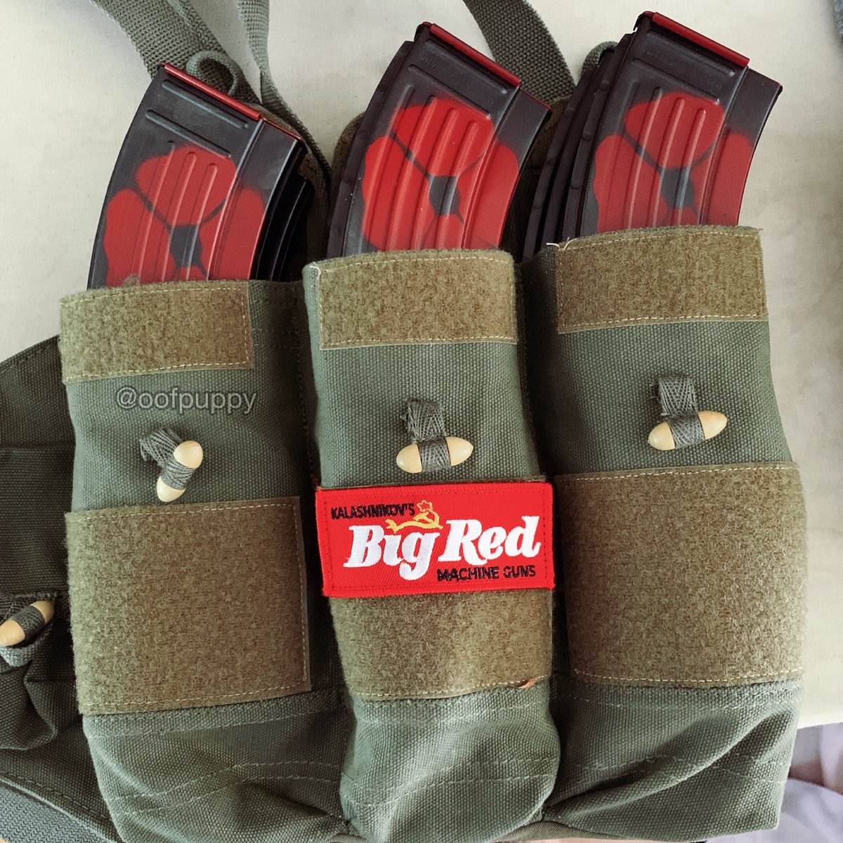 Big Red Patch | Oofpuppy