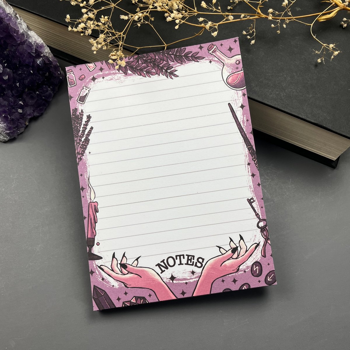 Witchy Notepad | Willow & Roxas