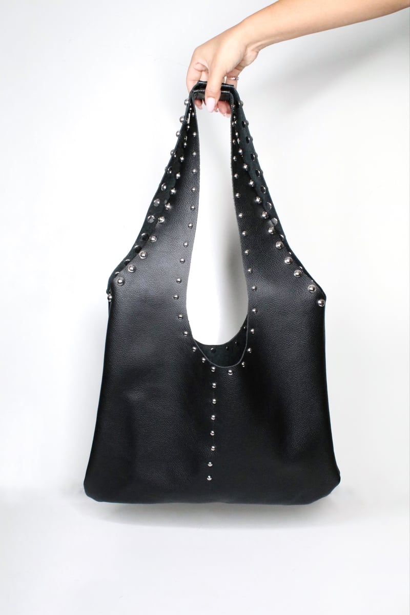 Studded Sac - Black | vigoremakes