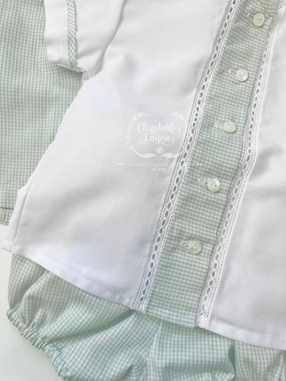 Boy’s Loren Gingham Collection | Elizabeth Layne Heirloom