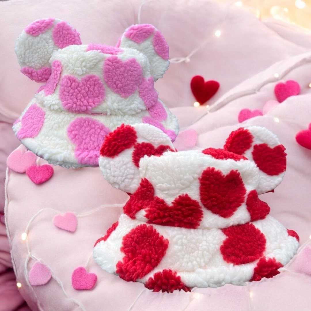 Plush Hearts Bucket | Crafts Created By Cee
